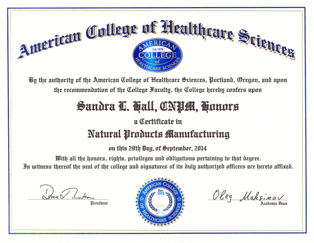 Fake Graduation Certificate From American College Of Healthcare ...