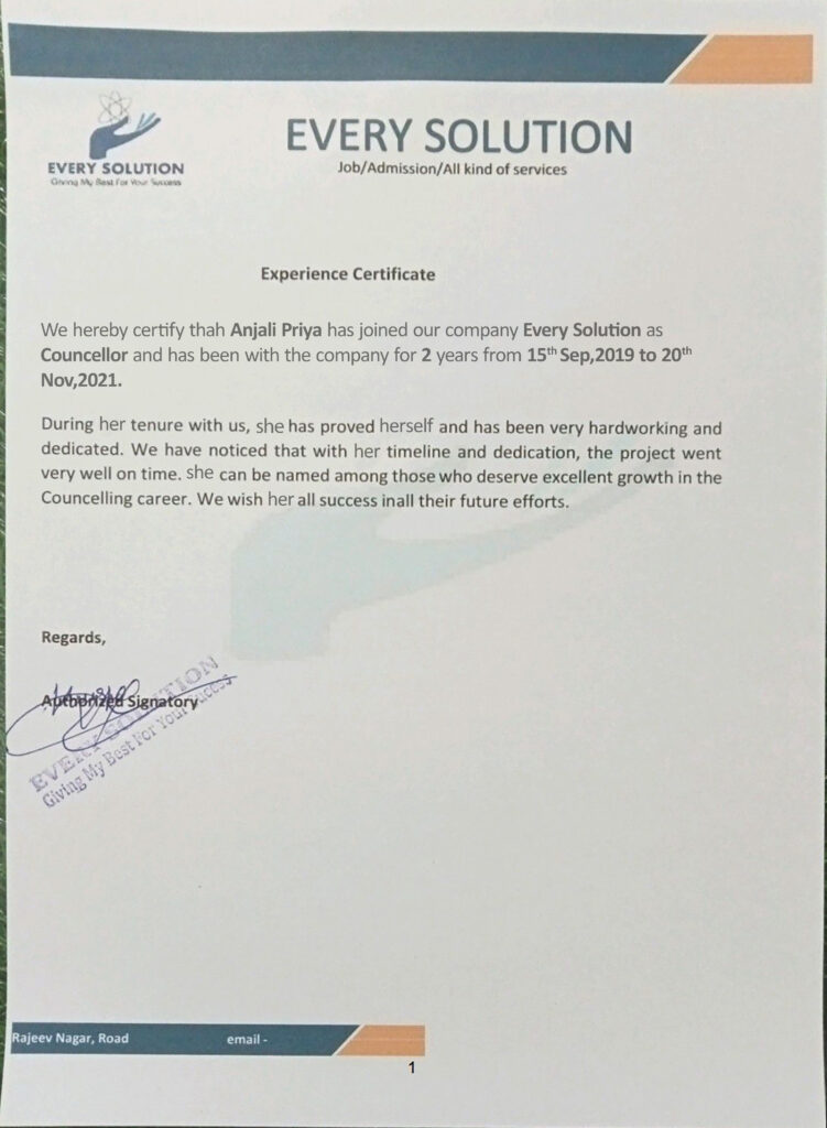 Purchase Realistic Fake Every Solution Experience Certificate Templates ...