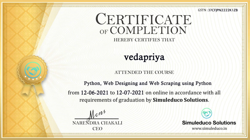 Stand Out With A Customizable Simuleduco Internship Certificate PSD ...