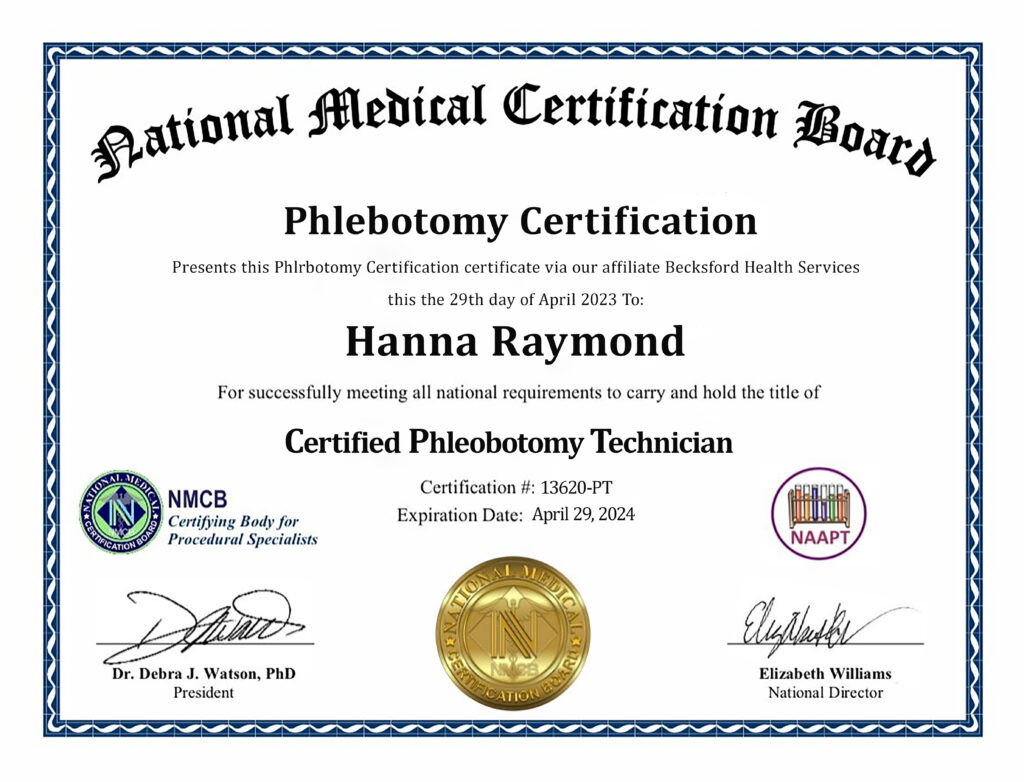 Fake National Medical Certificate Board PSD Templates