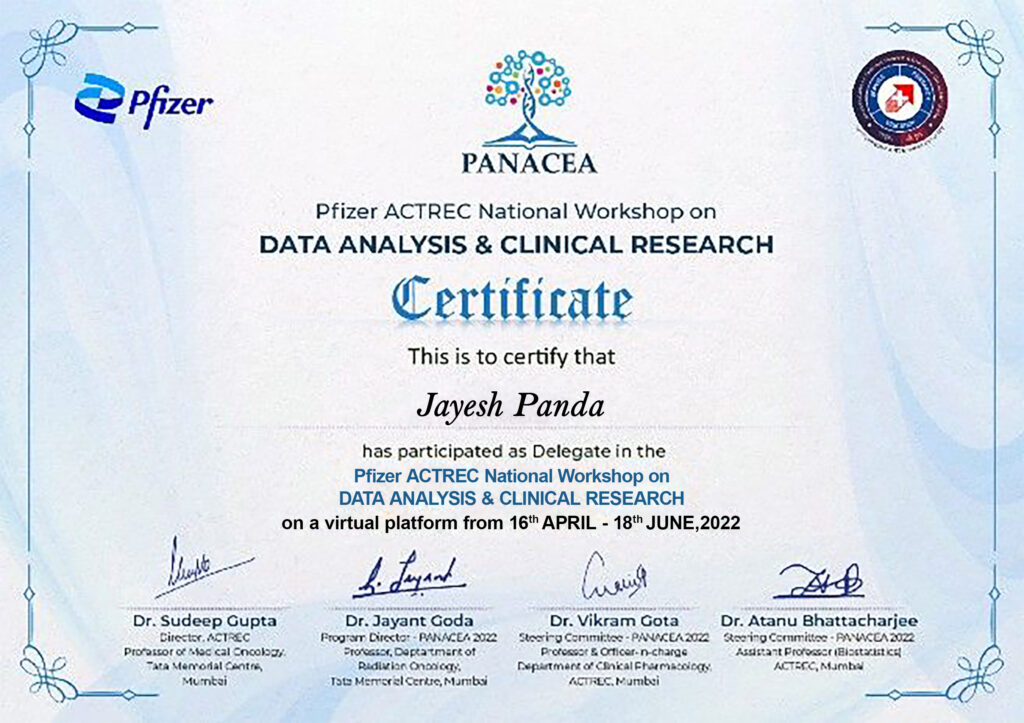 Fake Pfizer Actrec National Workspace Medical Certificate PSD Templates